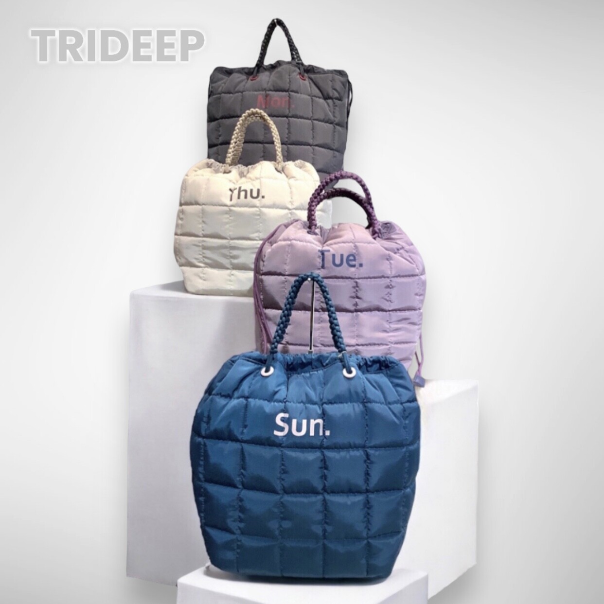 TRIDEEP「曜日バッグ」 ｜LUTECE｜ショップニュース | せいせき：京王聖蹟桜ヶ丘ショッピングセンター